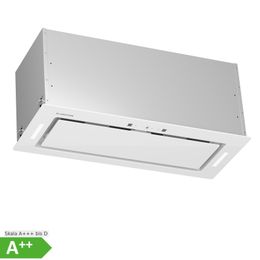 Klarstein Hektor Eco L&uuml;fterbaustein 72 cm 466 m&sup3;/h Touch Glas Wei&szlig;