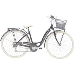 Adriatica Cityfahrrad 26 Zoll PANDA Schwarz