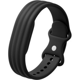 FITBIT Smartwatch-Armband "Sportarmband f&uuml;r Google FITBIT Air", obsidian, S, 13-17,5cm, Uhrenarmb&auml;nder