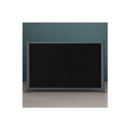 PV Zaun Classic horizontal 1912 mm x 1350 mm RAL7016 Basis