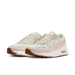 Sneaker Nike Sportswear "WMNS AIR MAX SC", Damen, Gr. 39, sail, sanddrift, gum med braun, Leder, Textil, Schuhe Sneaker