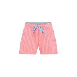 Pyjama CCDK COPENHAGEN "CCDK Copenhagen sleep pants Katrina", Damen, Gr. XS, geranium pink stripe, Obermaterial: 100% Baumwolle, Homewear-Sets Pyjama