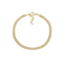 Armkette Firetti "Schmuck Geschenk Gold 585 Armschmuck Armband Goldarmband Bismarckkette", gold (gelbgoldfarben), Armb&auml;nder, Damen, 22cm, Gelbgold 585, Armkette