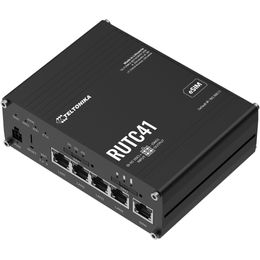 Teltonika WLAN-Router "RUTC41", schwarz, B:13,04cm H:4,26cm T:10,34cm, Router