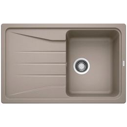 Granitsp&uuml;le Blanco "SONA 45 S", braun (tartufo), B:78cm, Verbundwerkstoff, K&uuml;chensp&uuml;len