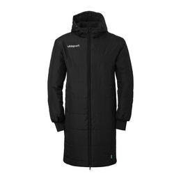 Funktionsjacke Uhlsport "Jacke Essential Winter Bench", Herren, Gr. L, schwarz (schwarz, wei&szlig;), Obermaterial: 100% Polyester Pol. recyc.., Jacken Funktionsjacke