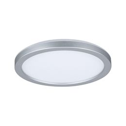 Paulmann LED Panel "Atria Shine 3000K IP44 White Select rund", chromfarben, 1, &Oslash; 19cm H: 3,2cm, 1 Stk., Leuchten, Farbwechsler, Farbsteuerung