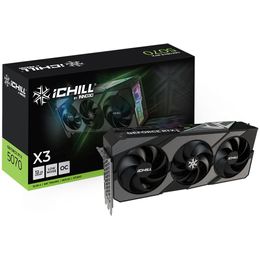 Inno3D Grafikkarte "iChill GeForce RTX 5070 X3 12 GB", schwarz, Grafikkarten
