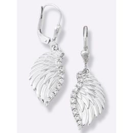 Paar Ohrh&auml;nger Lady, silber 925, Ohrringe, Damen