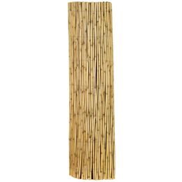 Sichtschutzzaunmatten Windhager "Taipei f&uuml;r Garten, Balkon und Terrasse aus Bambusvollrohr", beige (natur), H:100cm, Bambus, Zaunelemente, Sicht- und Windschutzmatte erh&auml;ltlich in unterschiedlichen Gr&ouml;&szlig;en
