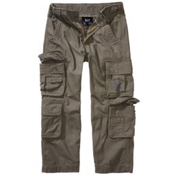 Cargohose Brandit "Brandit Kids Kids Pure Trouser", Jungen, Gr. 122/128, Normalgr&ouml;&szlig;en, olive, 100% Baumwolle, normal, Hosen Cargohose