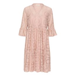 Midikleid Cream "Kleid CRTiley", Damen, Gr. 40, N-Gr, burnished lila, Obermaterial: 60% Baumwolle CO. 40% Polyamid PA., Kleider Midikleid