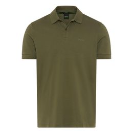 Poloshirt BOSS Green "Pio 2", Herren, Gr. 4XL, schwarz beige257, Jersey, Obermaterial: 100% Baumwolle, regular fit normal, Rippstrickb&uuml;ndchen, Shirts
