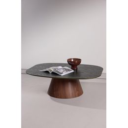 Couchtisch VENTURE HOME "Lanzo, gro&szlig;z&uuml;giger Couchtisch 120 &times; 92,5 cm in moderner Holzoptik", braun (dunkelgr&uuml;n, dunkelgr&uuml;n, dunkelgr&uuml;n), B:925cm H:39cm T:120cm, Tische, Couchtisch, Sofatisch, MDF, 3D-Papier, rechteckig, ger&auml;umig, modern