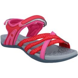 Sandale Hi-Tec "SAVANNA II JRG", M&auml;dchen, Gr. 37, rot, Synthetik, Schuhe Sandale