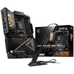 MSI Mainboard "MEG X870E ACE MAX", schwarz, B:24,38cm H:9,2cm T:30,43cm, Mainboards