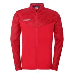 Trainingsjacke Uhlsport "Trainingsjacke Progressive 28 Poly", Herren, Gr. 3XL, rot, Obermaterial: 100% Polyester Pol. recyc.., Jacken Trainingsjacke