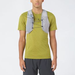 Trinkrucksack Salomon Gr. L, alloy, Rucks&auml;cke, L, Polyester, unifarben, f&uuml;r sportliche Aktivit&auml;ten, sportlicher Stil, aus Polyester