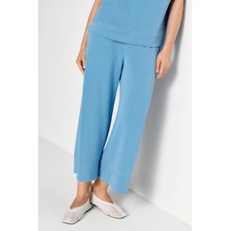 Culotte RICHROYAL, Damen, Gr. M, N-Gr, sailor sky, Jersey, Obermaterial: 52% Modal, 42% Polyester, 6% Elasthan, regular fit lang, Hosen Culotte, Regular fit mit Bundfalten