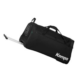 Sporttasche Kempa "Trolley TROLLEY 90L", Herren, Gr. L, schwarz, Obermaterial: 100% Polyester PES., Taschen Sporttasche
