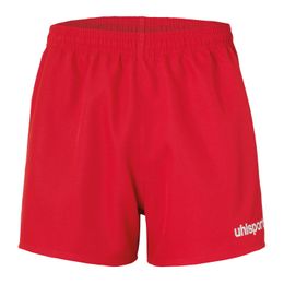 Shorts Uhlsport "Shorts RUGBY", Herren, Gr. L, US, rot, Obermaterial: 100% Polyester PES., Hosen Shorts