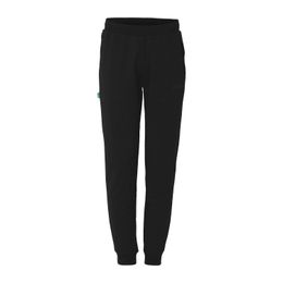 Jogginghose Uhlsport "Jogginghose ID", Herren, Gr. L, US, schwarz, Obermaterial: 72% Baumwolle CO(Bio). 28% Polyester Pol. recyc.., Hosen Jogginghose