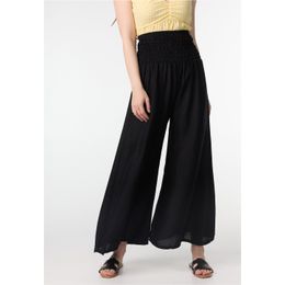 Palazzohose PAIGH, Damen, Gr. M, EURO-Gr&ouml;&szlig;en, schwarz, 100% Viskose, unifarben, lang, Hosen Palazzohose, mit elastischem Dehnbund