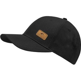 Baseball Cap Chillouts "Amadora Hat", Damen, schwarz, Kunstfaser, unifarben, Caps, atmungsaktives Material mit geschwungenem Schirm & verstellbar