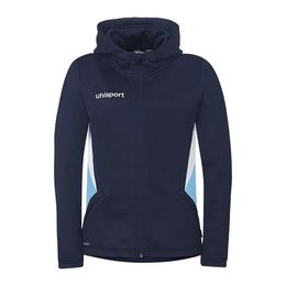 Trainingsjacke Uhlsport "Trainingsjacke Equipe 29 Multi Hood Women", Damen, Gr. L, blau (marine, skyblau, wei&szlig;), Obermaterial: 100% Polyester Pol. recyc.., Jacken Trainingsjacke