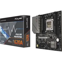 Sapphire Mainboard "PULSE A620AM", schwarz, B:24,4cm H:5,8cm T:23,5cm, Mainboards