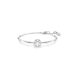 Armkette Swarovski "Schmuck Geschenk Constella Armband", silber (metallfarben, kristallwei&szlig;, kristallwei&szlig;), Armb&auml;nder, Damen, Metall, Armkette, mit Swarovski Kristall, Zirkonia (synth.)