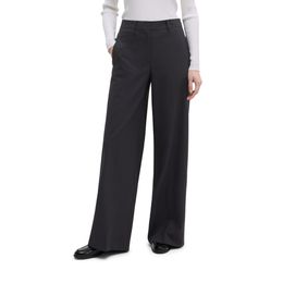 Marc O'Polo Chinohose MARC O'POLO "aus Wool-Stretch", Damen, Gr. 36, Normalgr&ouml;&szlig;en, deep night blau, Obermaterial: 53% Polyester, 44% Wolle (Schafwolle), 3% Elasthan, unifarben, loose fit normal, Hosen Chinohose