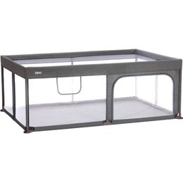 Laufgitter fillikid "Rio, XL gro&szlig;", Baby, grau, Laufst&auml;lle Laufgitter