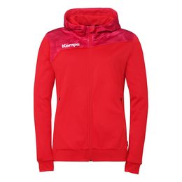 Trainingsjacke Kempa "Trainingsjacke Athletics 29 Women", Damen, Gr. L, rot (rot, chilirot), Obermaterial: 100% Polyester Pol. recyc.., Jacken Trainingsjacke