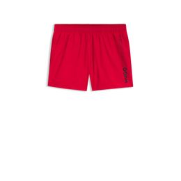 Badehose HUGO UNDERWEAR "TIKI", Herren, Gr. L (52), N-Gr, open pink 693, Microfaser, Obermaterial: 100% Polyester, Badehosen Badehose, mit elastischem Bund