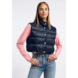 Frieda & Freddies New York Steppweste FRIEDA & FREDDIES "Thermolite Vest / My Maddy", Damen, Gr. 34, mittelblau, 100% Polyamid, unifarben, Westen Steppweste