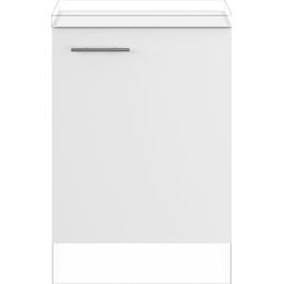 Sp&uuml;lenunterschrank IMPULS K&Uuml;CHEN "Valencia & Tirana", In zwei Breiten, H&ouml;he: 72,3 cm", wei&szlig;, B:60cm H:72,3cm T:57,6cm, Dekorfolie, Holzwerkstoff, Schr&auml;nke, K&uuml;chenunterschrank, vormontiert