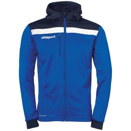 Trainingsjacke Uhlsport "Trainingsjacke OFFENSE 23 MULTI HOOD JACKET", Herren, Gr. M, blau (azurblau, marine, wei&szlig;), Obermaterial: 100% Polyester PES., Jacken Trainingsjacke