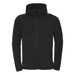 Trainingsjacke Uhlsport "Kapuzenjacke ID", Herren, Gr. L, schwarz, Obermaterial: 72% Baumwolle CO(Bio). 28% Polyester Pol. recyc.., Jacken Trainingsjacke