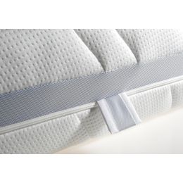 Matratzenersatzbezug Beco "gut schlafen Matratzenschutz 90x200, 140x200cm & weitere Gr&ouml;&szlig;en", wei&szlig;, B:180cm H:15cm L:200cm, Bezug: 60% Polyester, 38% Viskose, 2% Elasthan. Steppf&uuml;llung: 100% Polypropylen, Matratzenzubeh&ouml;r, Matratzenersatzbezug, Allergiker geeignet Hausstauballergiker)