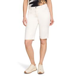 Jeansshorts Betty Barclay "Damen mit aufgesetzten Taschen", Damen, Gr. 36, Normalgr&ouml;&szlig;en, rohwei&szlig;, Denim/Jeans, Obermaterial: 71% Baumwolle, 26% Polyester, 3% Elasthan, slim fit, Jeans Jeansshorts
