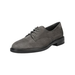 Schn&uuml;rschuh Paul Green "Paul Green Halbschuhe Leder", Damen, Gr. 41, iron, Leder, Schuhe Schn&uuml;rschuh