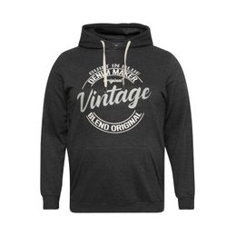 Hoodie Blend "Hoodie BHTobias Big & Tall", Herren, Gr. 3XL, grau (charcoal mix), Obermaterial: 60% Baumwolle CO. 40% Polyester PES., Pullover Hoodie