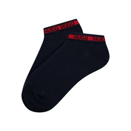 Freizeitsocken HUGO UNDERWEAR "2P AS TAPE CC", Herren, Gr. 39-42, dunkelblau 401, Baumwollmischung, Socken, mit Logo