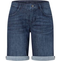 Bermudas MAC, Damen, Gr. 34, N-Gr, schwarz ocean wash, Denim/Jeans, Obermaterial: 97% Baumwolle, 3% Elasthan, gerade, Hosen Bermudas, aus sehr leichter, sommerlicher Qualit&auml;t mit softem Griff