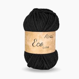 Eco Luisa von Rellana Garne, Schwarz, aus Wolle