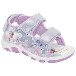 Sandale Disney "FROZEN", M&auml;dchen, Gr. 29, lila, Textil, Schuhe Sandale