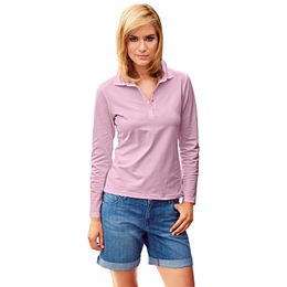 Heine Langarm-Poloshirt