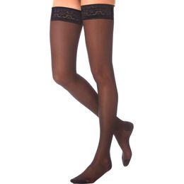 Damen St&uuml;tzstrumpfhose schwarz, Gr&ouml;&szlig;e 1/36