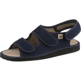 CR&Eacute;ATION L Herren Sandale mit 3-fach-Klettverschluss marine Gr&ouml;&szlig;e 40